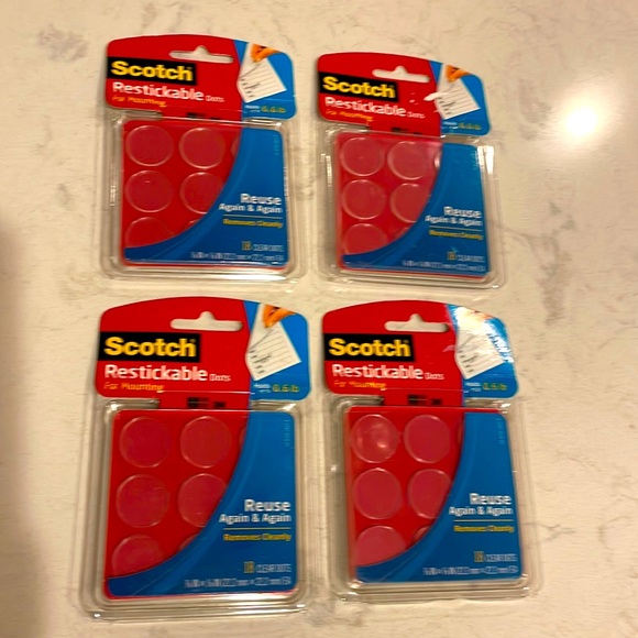 Scotch | Other | Scotch Restickable Doublesided Adhesive Dots For ...